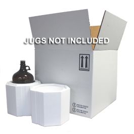 4 x 4 Liter Glass Jug Kit (4G/X30.5 & 4G/Y40.5) – Box & Foam Inserts ...